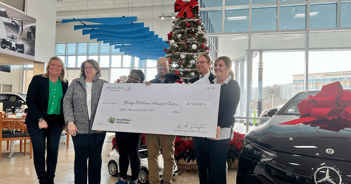 Mercedes-Benz of Knoxville gives $30K holiday gift to local animal ...