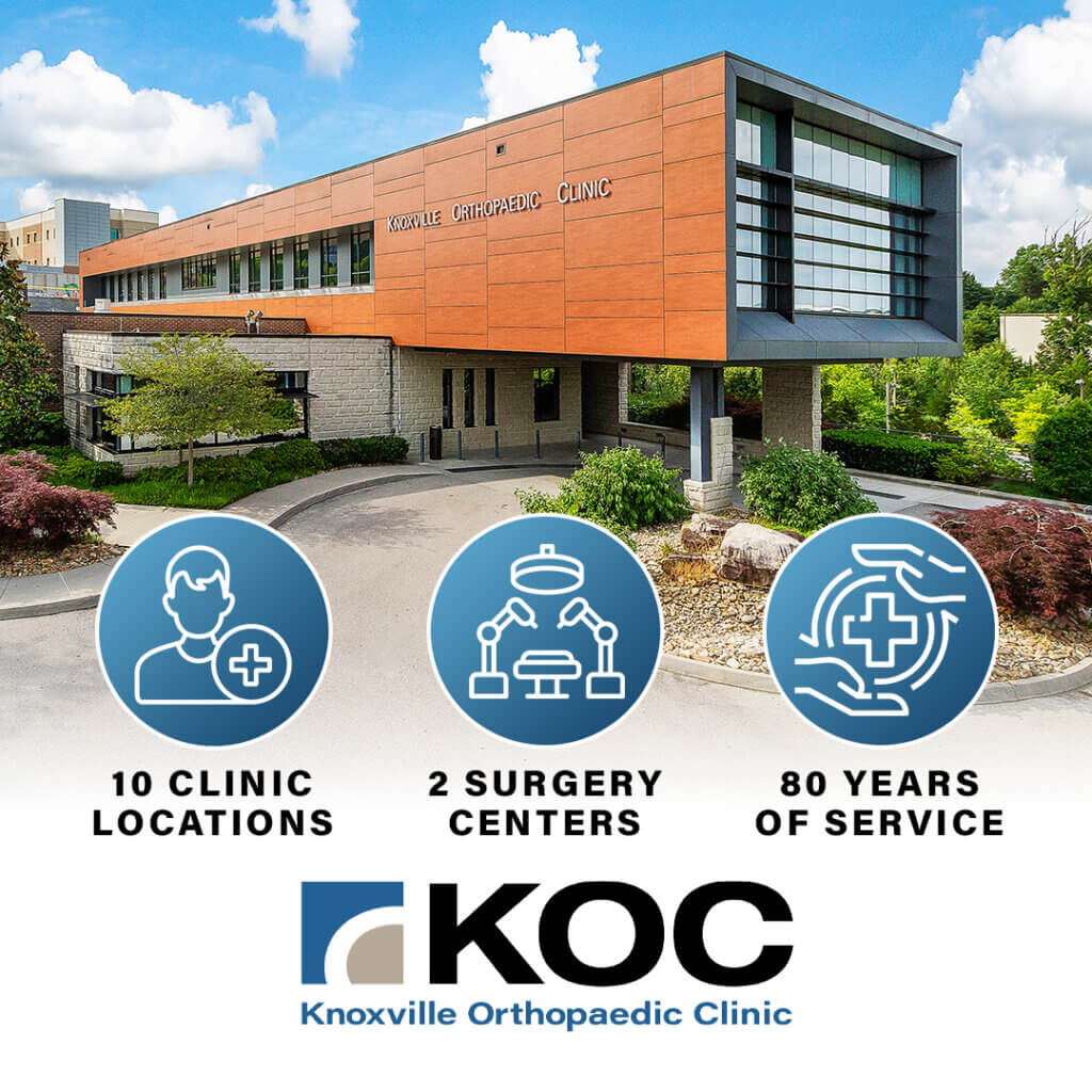 OrthoTennessee’s vast network aligns as Knoxville Orthopaedic Clinic ...
